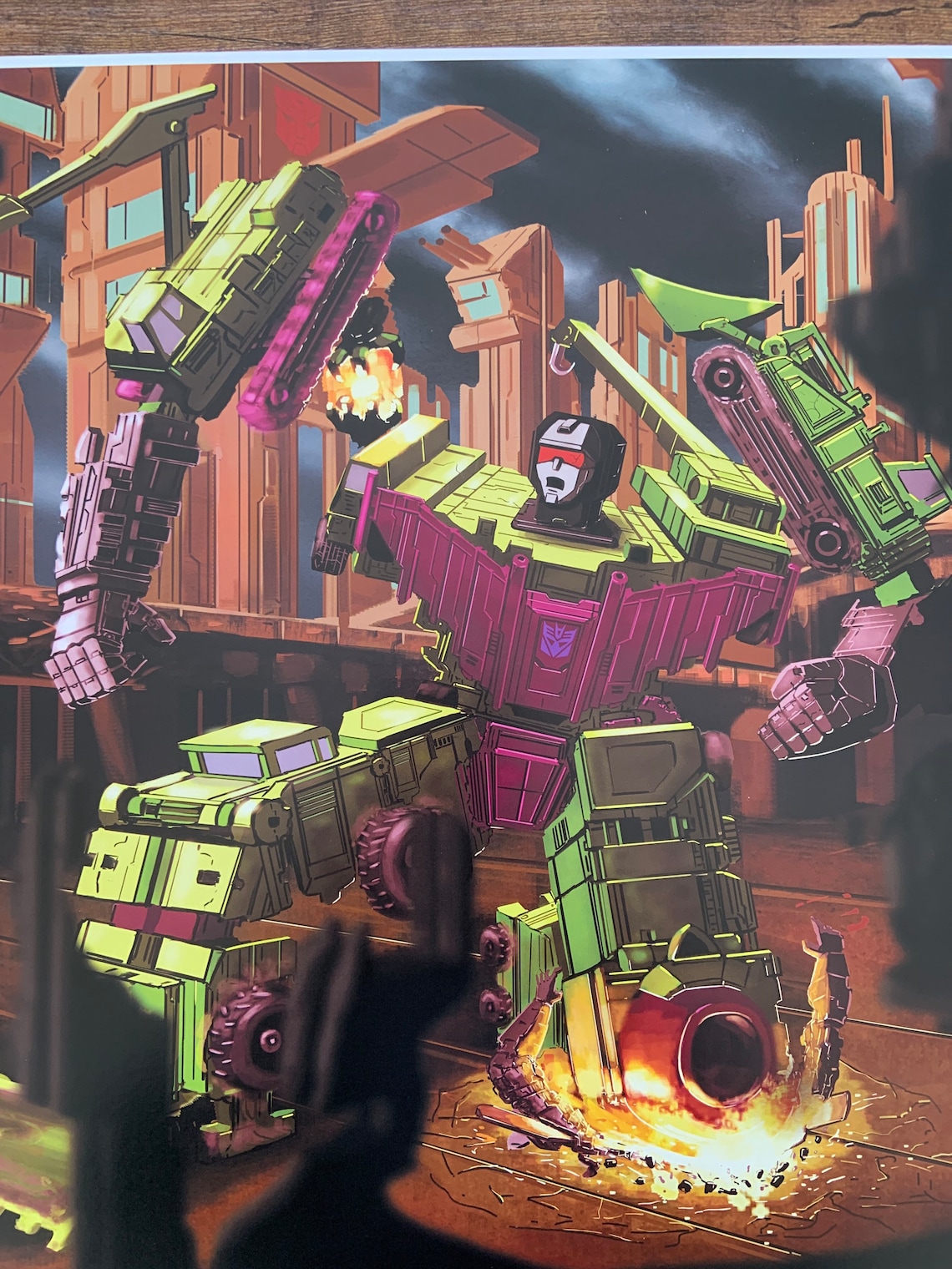 Transformers Devastator Fan Art Poster Print - Etsy