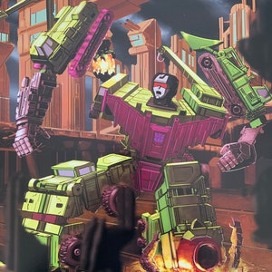 Transformers Devastator Fan Art Poster Print - Etsy