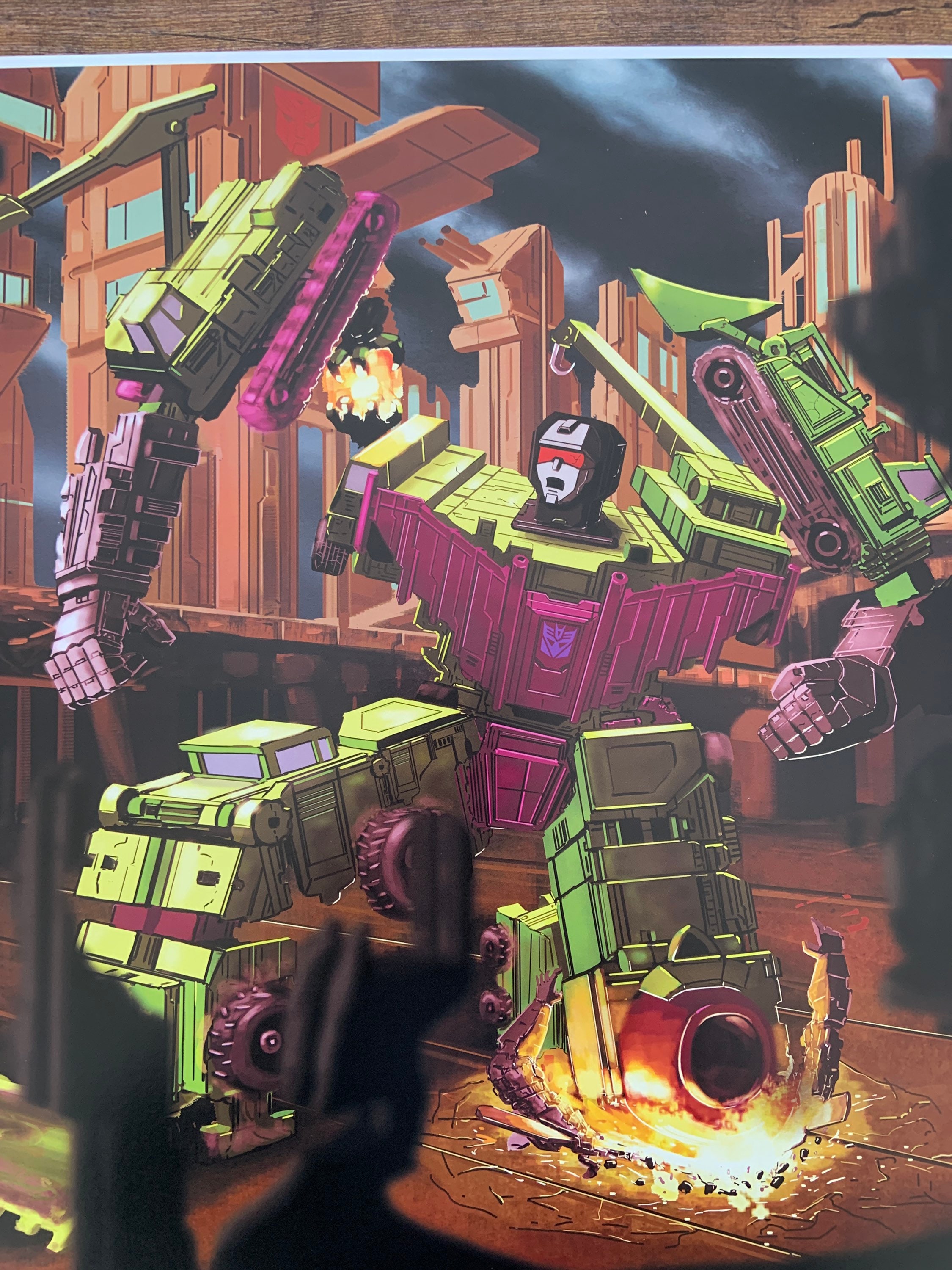 Transformers Devastator Fan Art Poster Print - Etsy