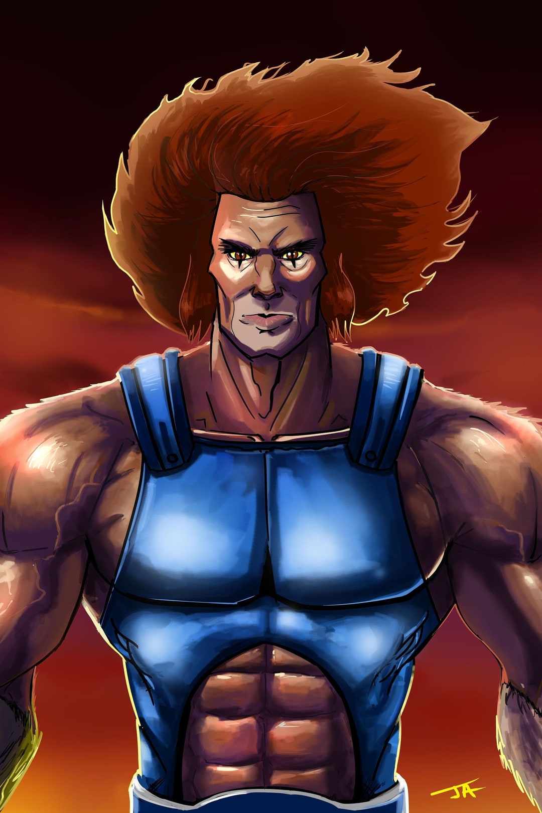 Lion-0 Fan Art Poster Print - Etsy