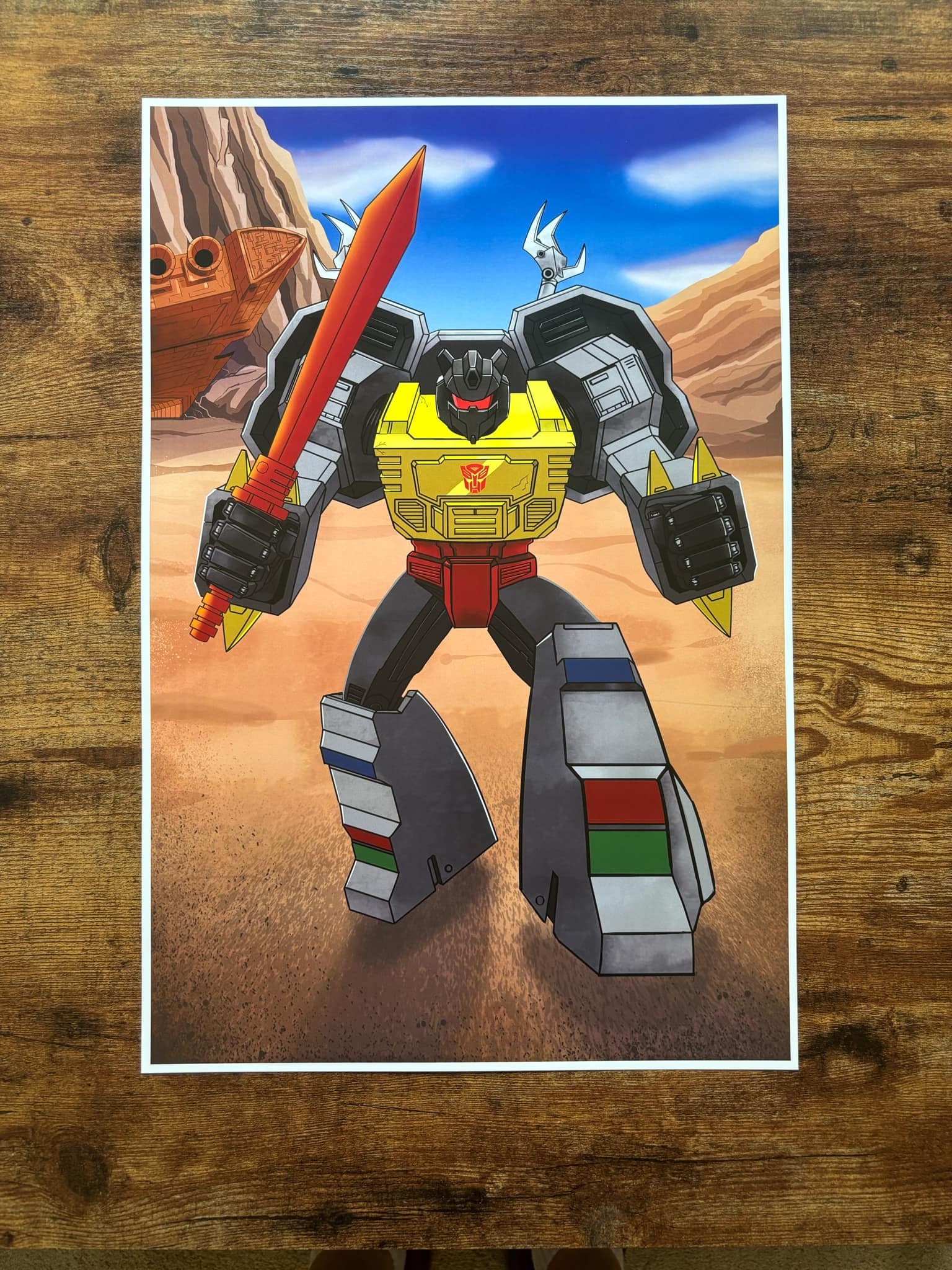 Grimlock Poster Print - Etsy