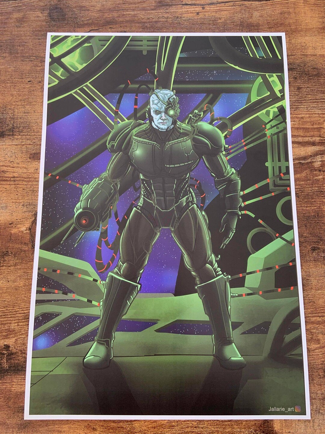 The Borg Fan Art Poster Print - Etsy