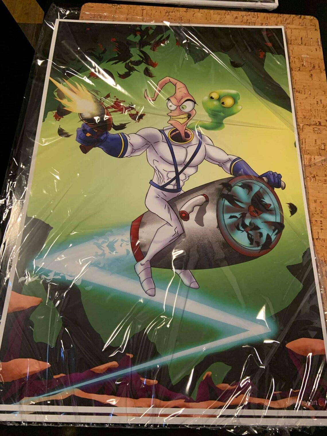 Earthworm Jim Fan Art Poster Print - Etsy