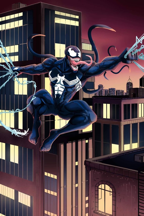 Venom Fan Art Poster Print - Etsy