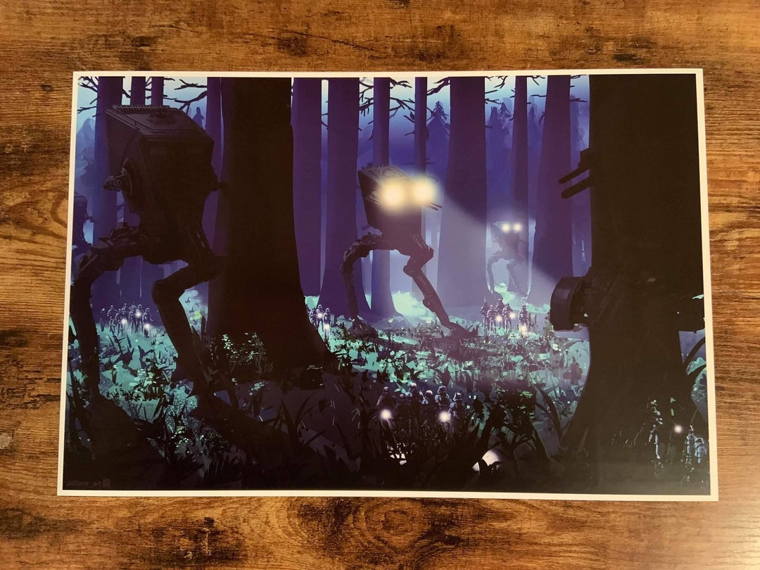 AT-ST Chicken Walker Fan Art Poster Print - Etsy