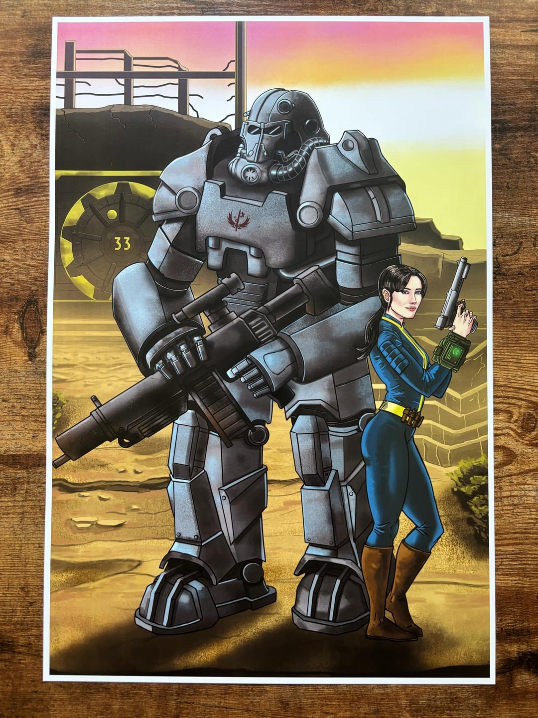 Fallout Fan Art Poster Print - Etsy
