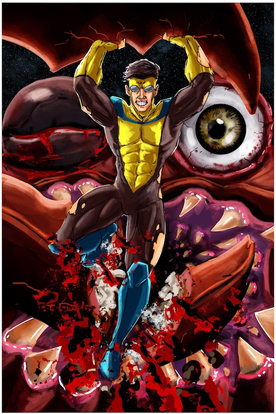 Invincible Poster Print | Etsy