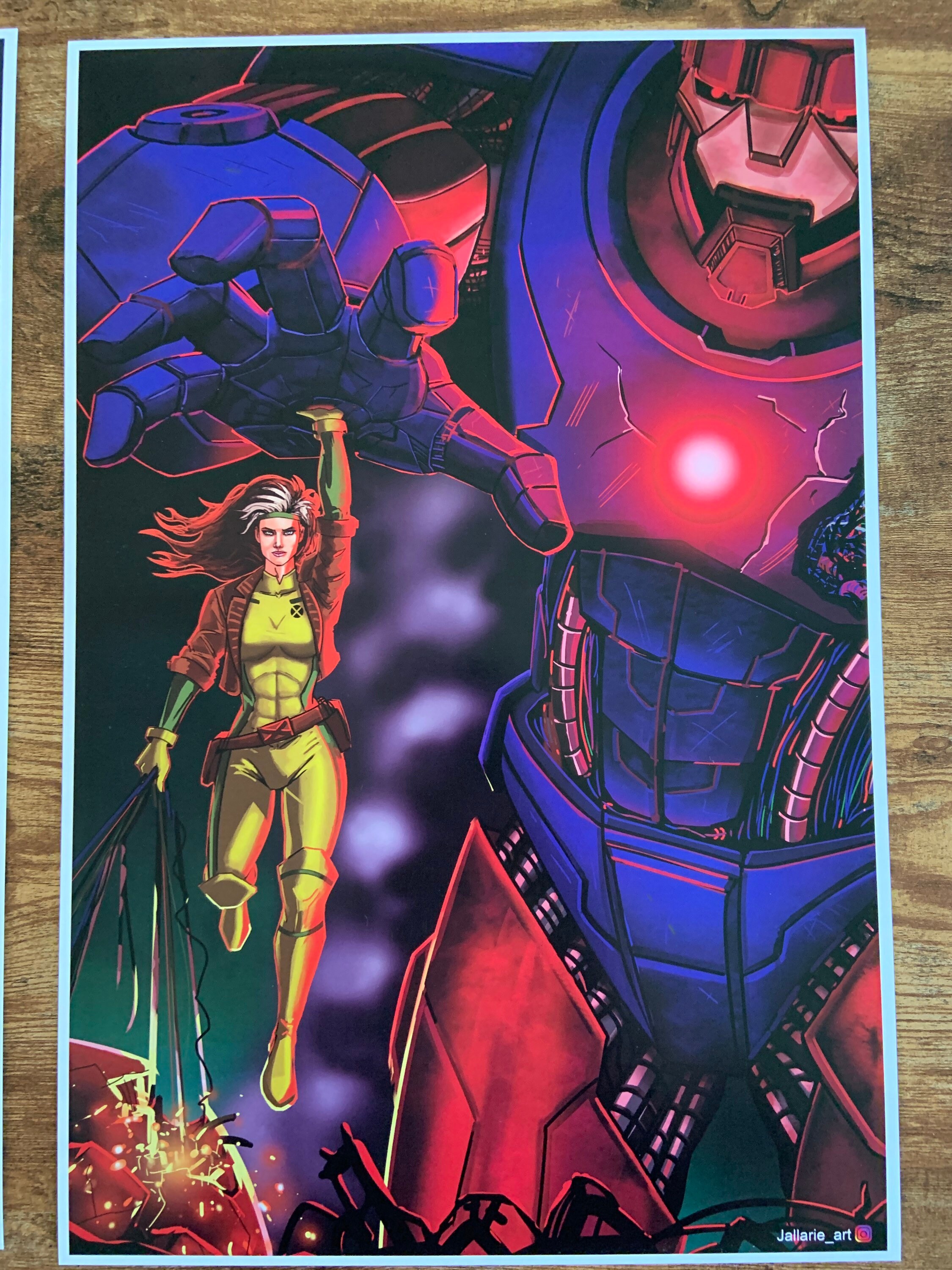 Rogue Vs Sentinel Poster Print - Etsy