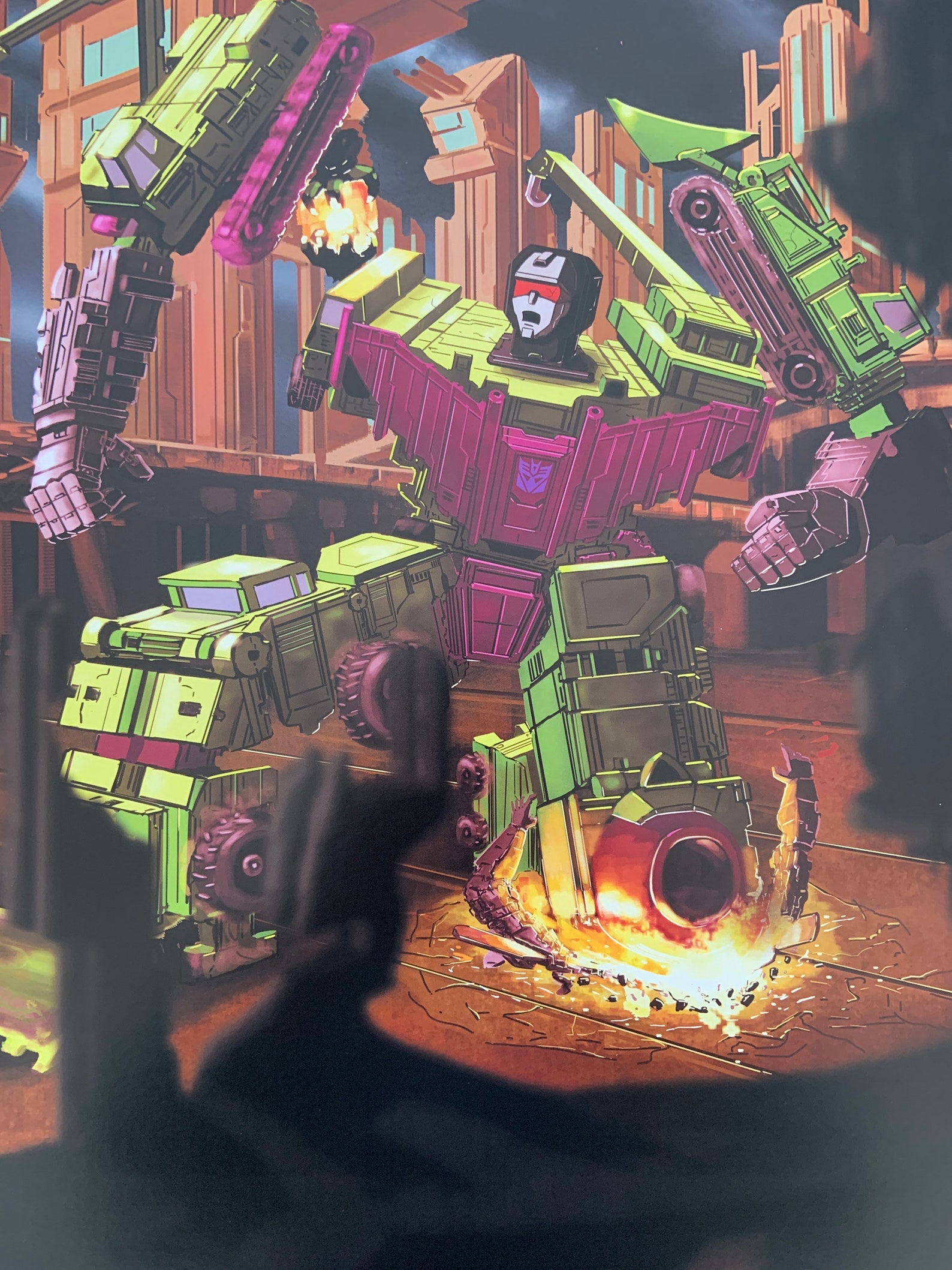 Transformers Devastator Fan Art Poster Print - Etsy