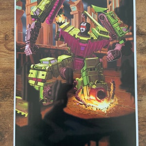 Transformers Devastator Fan Art Poster Print - Etsy