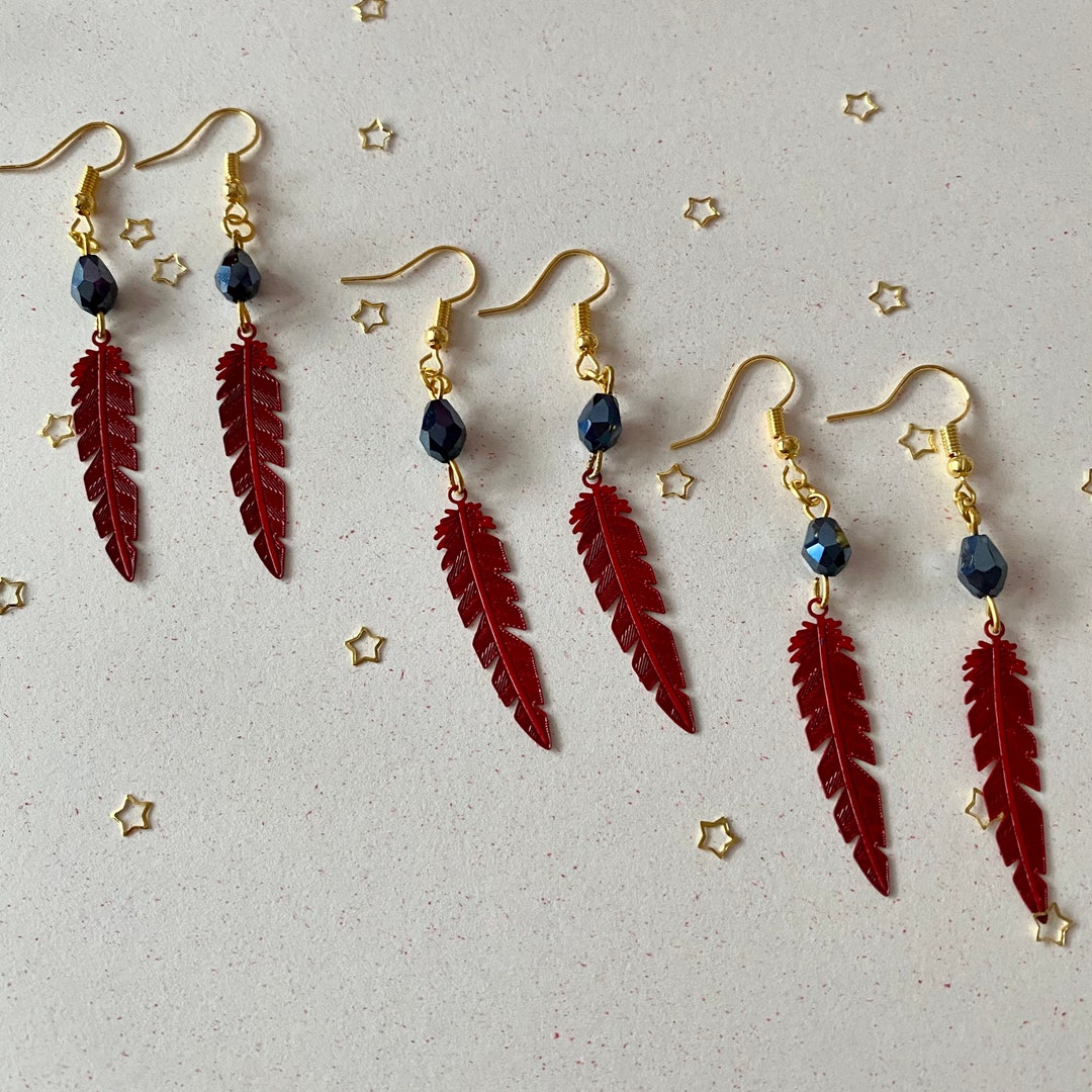 Hawks Inspired Earrings - Etsy