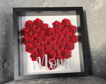 Heart Shaped Shadow Box - Etsy