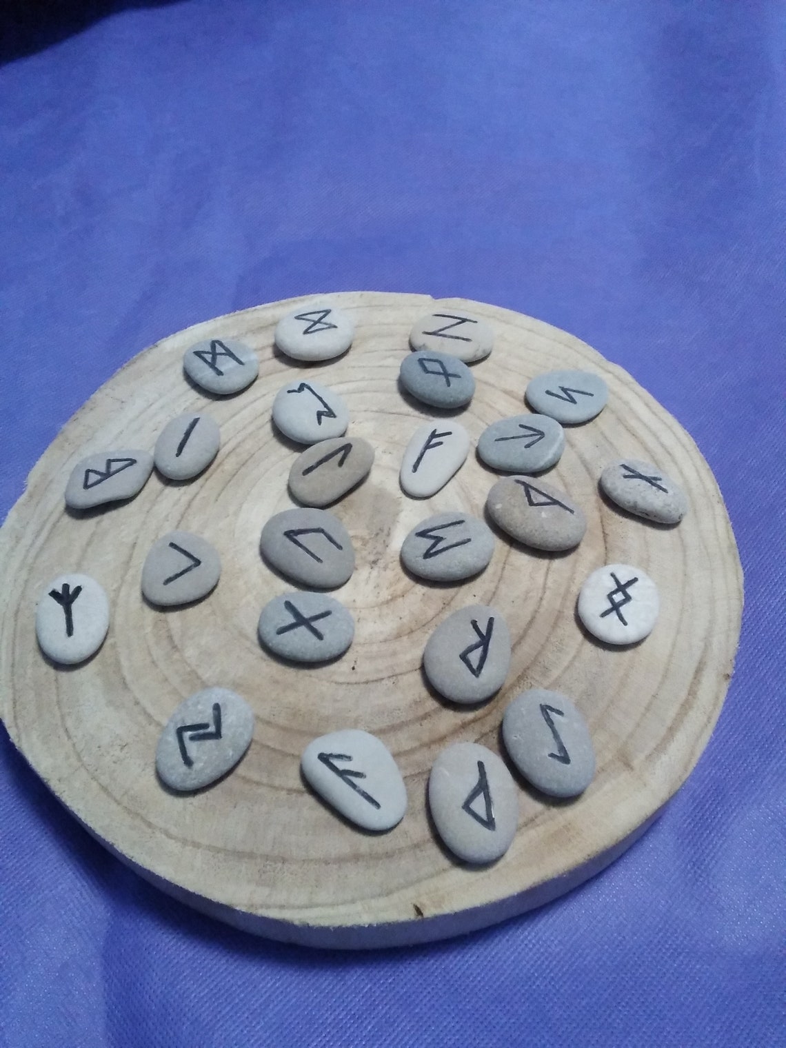 Carved Stone Viking Runes | Etsy