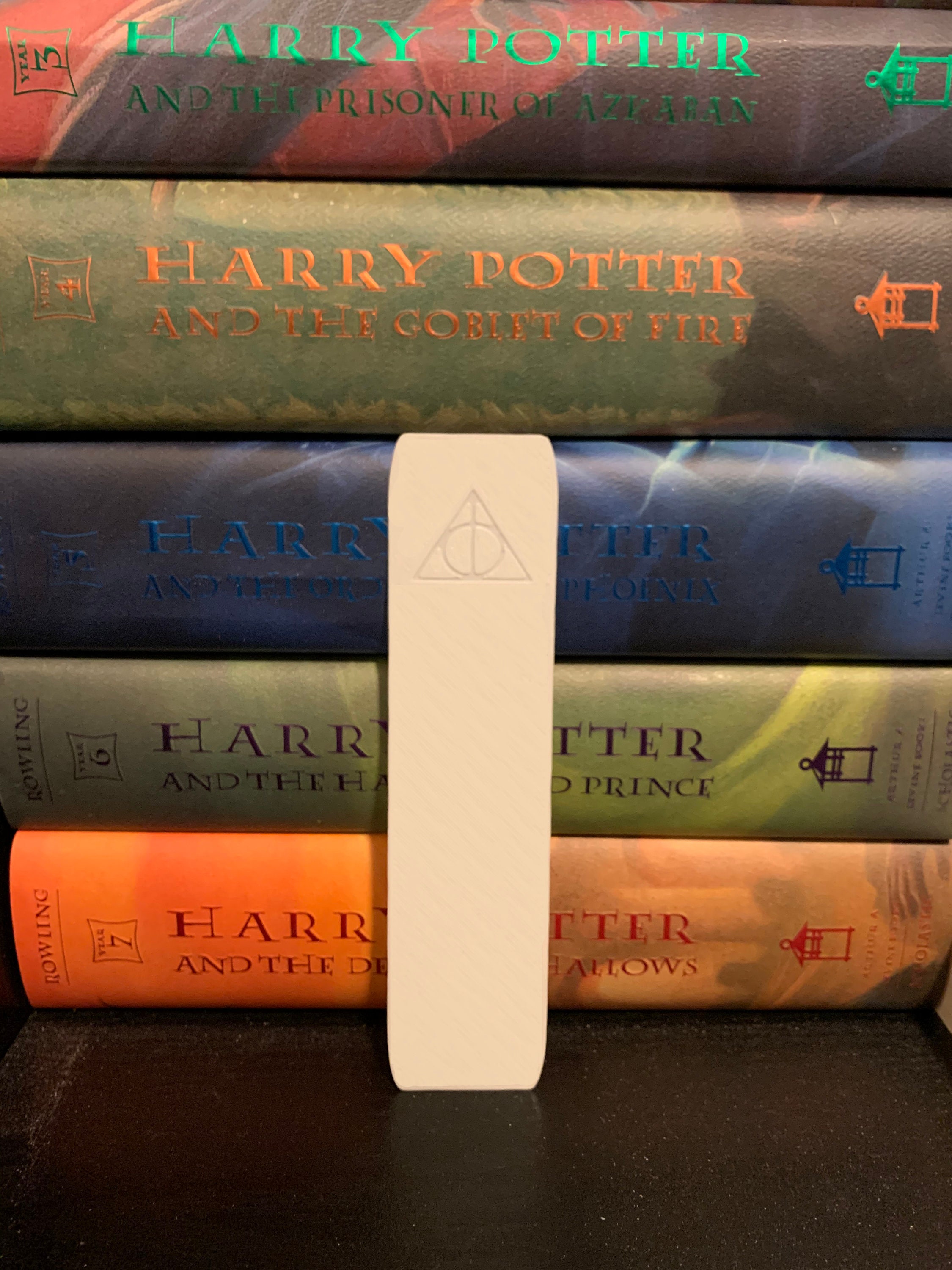 Deathly Hallows Bookmark - 3D Print STL File - Etsy
