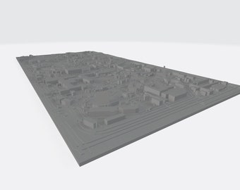 Disneyland 3d Map .stl File - Etsy