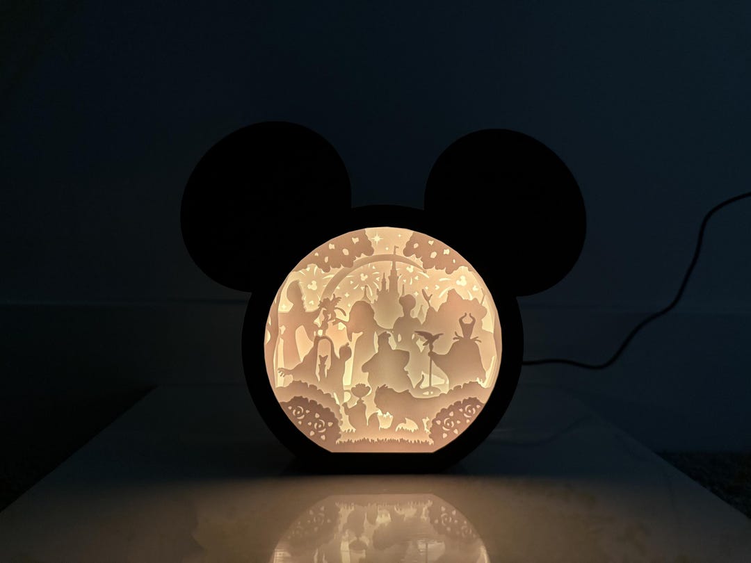 Many Magical Villains - 3D Lightbox Digital Files - 3D Print STL Files ...
