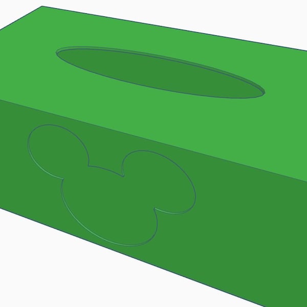 3d Printed Tissue Box - Etsy