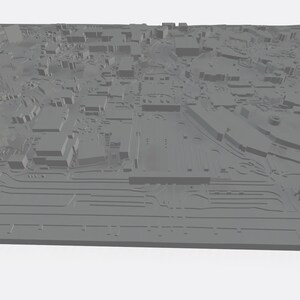 Map of Disneyland - STL Digital 3D File - 3D Birds Eye View - Etsy