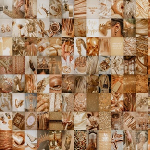 100+ Boujee Gold Wall Collage Kit, Golden Age, Queen Wall Kit, DIGITAL ...