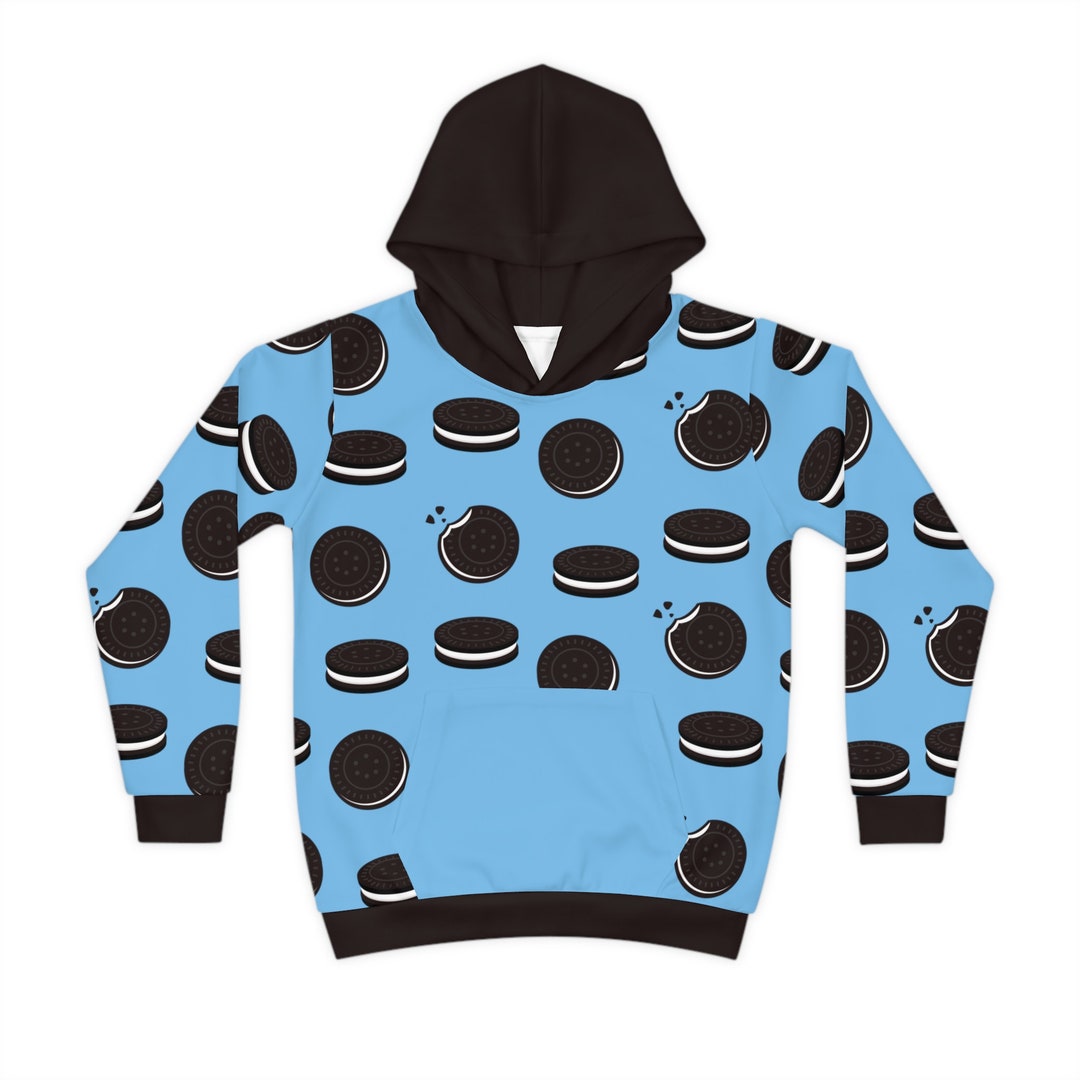Oreos Hoodie Chocolate Sandwich Cookie Children's Hooded Sweatshirt ...