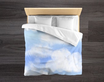 Cloud Heat Transfer Vinyl, Fluffy Cloud Pattern HTV, Blue White ...