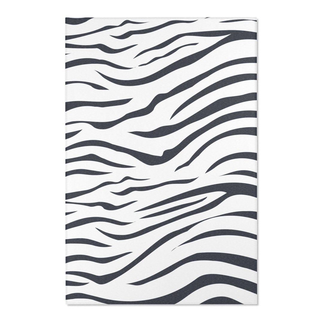 Take It Like A Tiger Rug Exotic Cat Rug White Tiger Rug Beach Rug ...