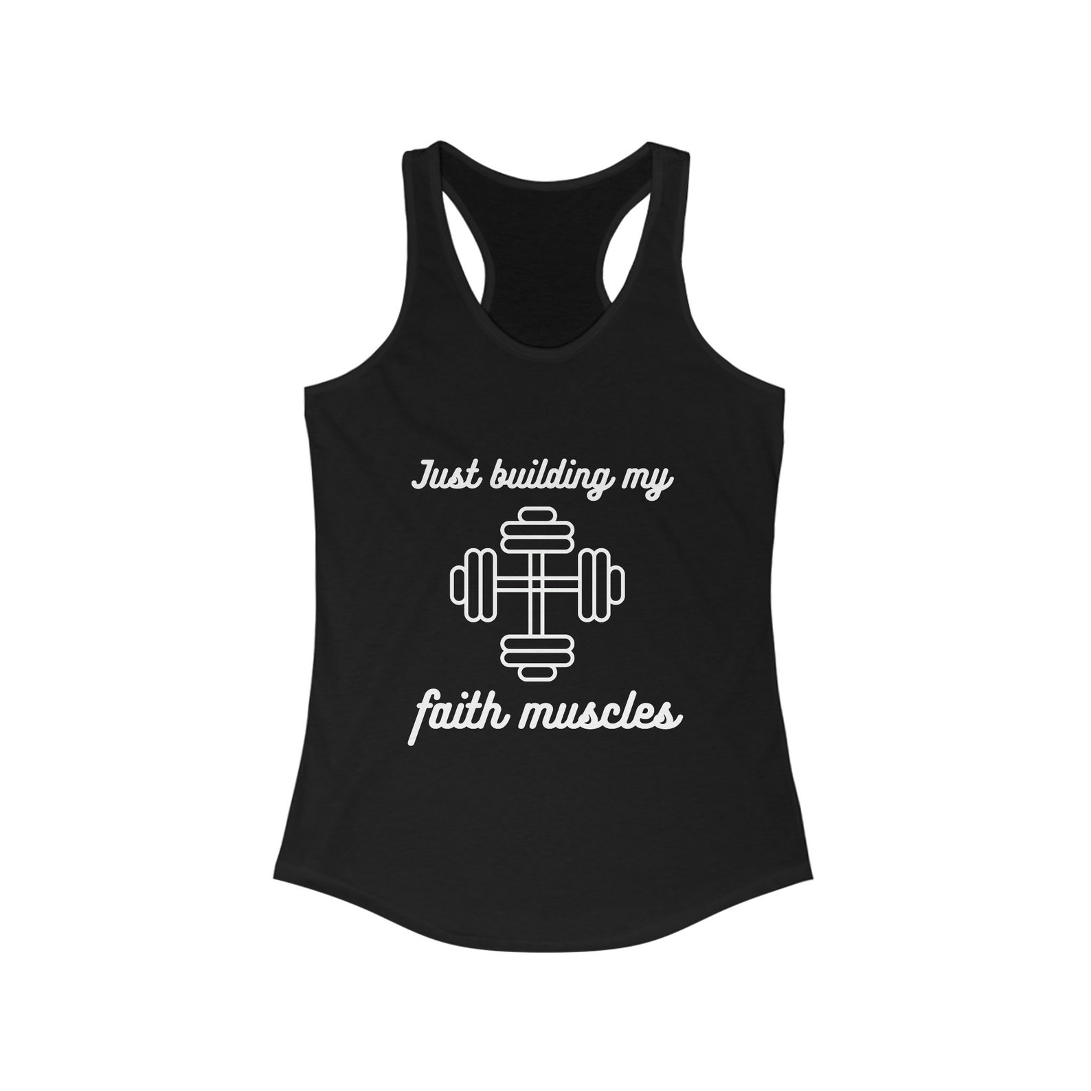 Faith Muscles Gym Tank Top Body Building Tank Strong & Faith Workout ...