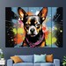 Criminal Dog Graffiti Art, Gangster Dog Pop Art Canvas Print - Etsy