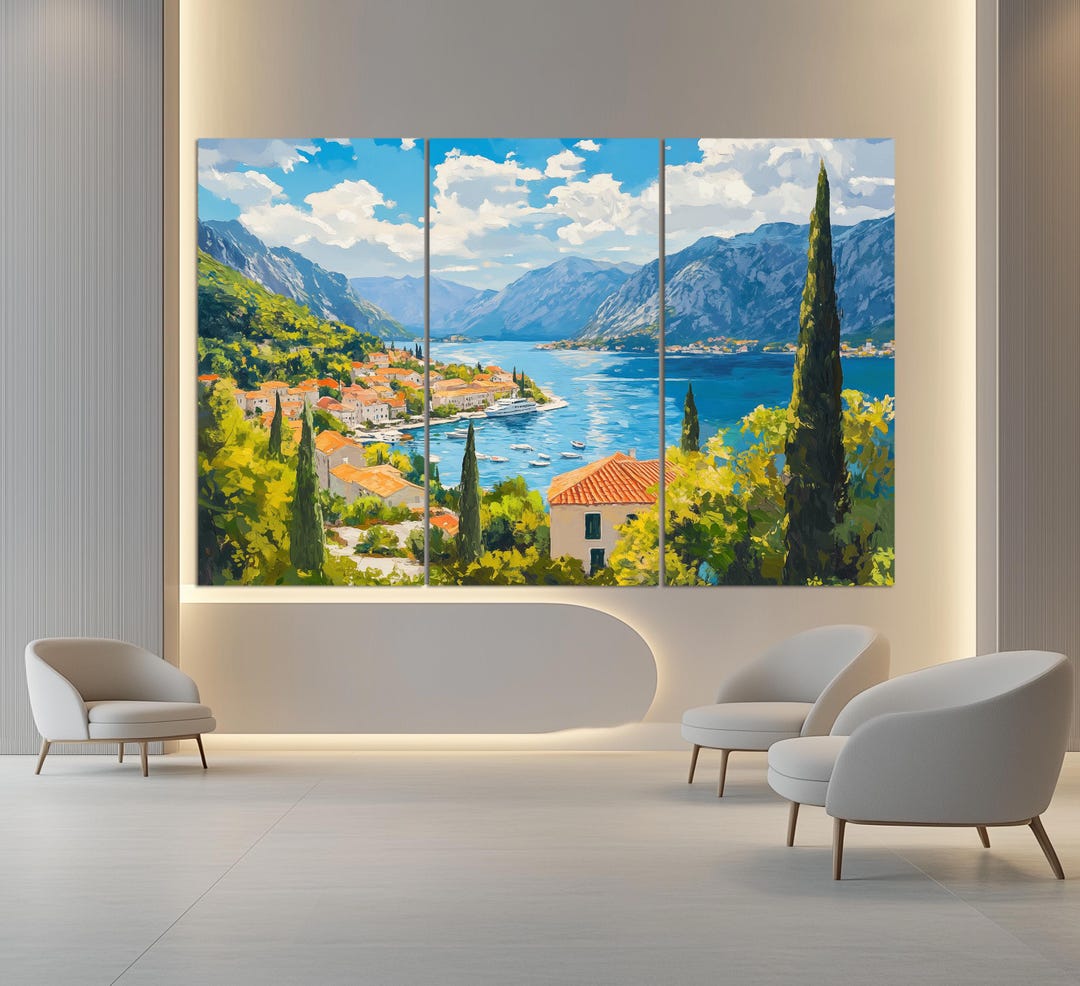 Montenegro Wall Art, Montenegro Canvas Print, Montenegro Painting ...