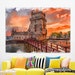 Belem Tower in Lisbon Canvas Print, Lisbon Painting, Lisbon Wall Art ...