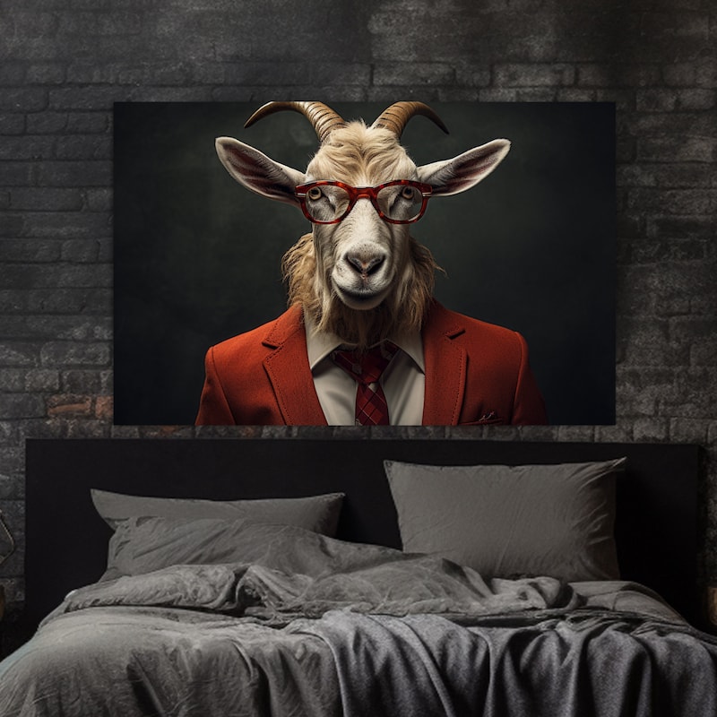 Goat Paintings - Etsy