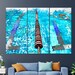 Swimming Wall Art, Swimming Pool Painting, Swimming Canvas Print ...