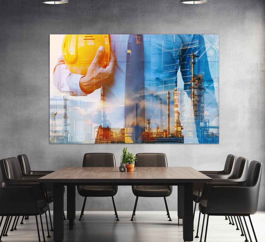 Industrial Wall Art, Engineer Gift, Technological Wall Art, Engineer ...