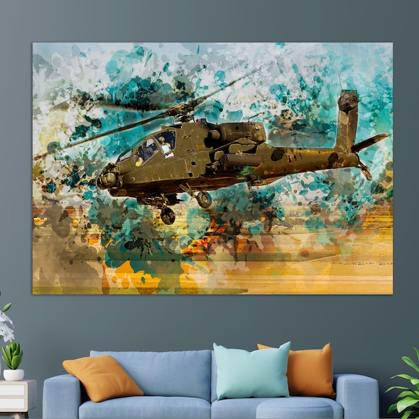 Military Helicopter Wall Art - Etsy