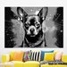 Criminal Dog Graffiti Art, Gangster Dog Pop Art Canvas Print - Etsy