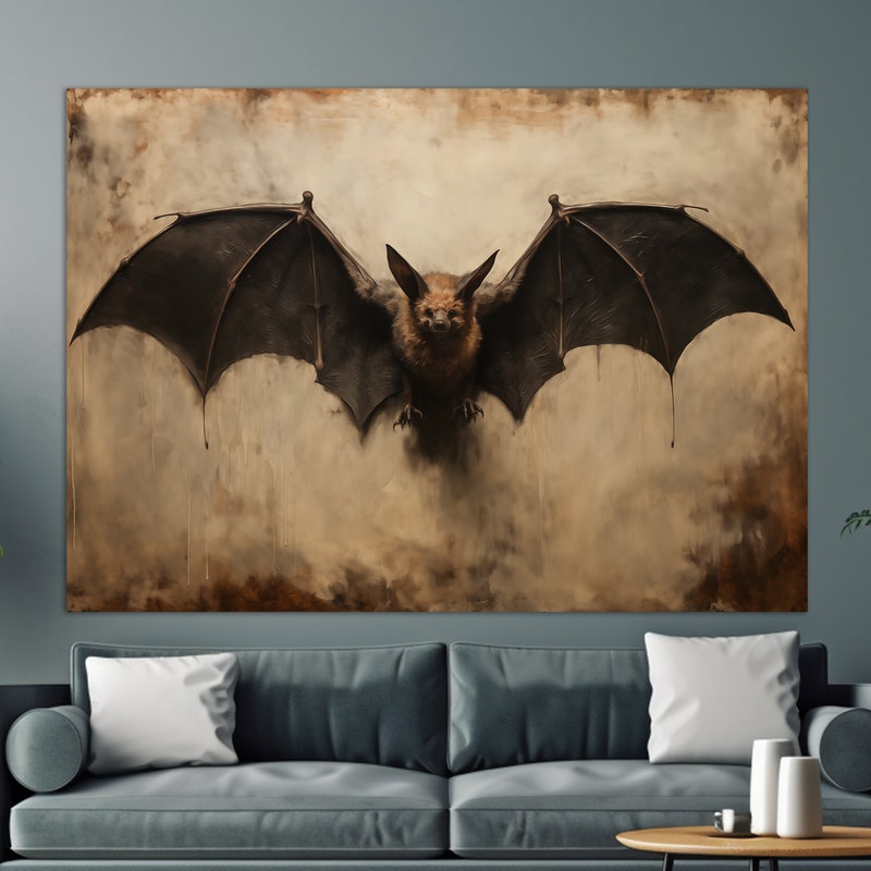Bat Poster - Etsy