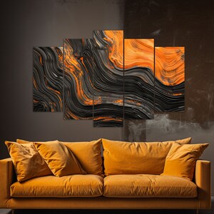 Wood Canvas Print, Luxury Wall Decor, Wood Wall Art, Abstract Wood ...