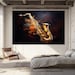 Abstract Saxophone Wall Art, Saxophone Canvas Print, Saxophone Painting ...