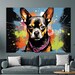 Criminal Dog Graffiti Art, Gangster Dog Pop Art Canvas Print - Etsy