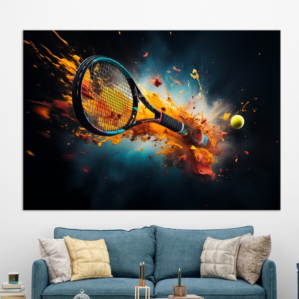 Tennis Wall Art - Etsy