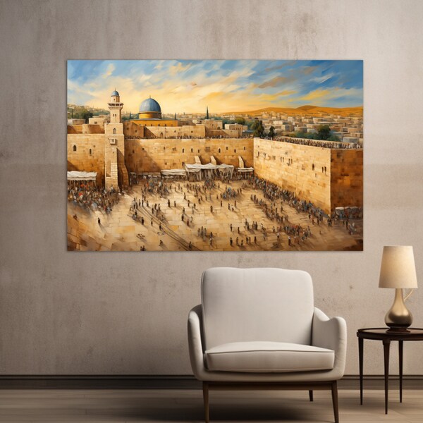 Jerusalem Painting - Etsy