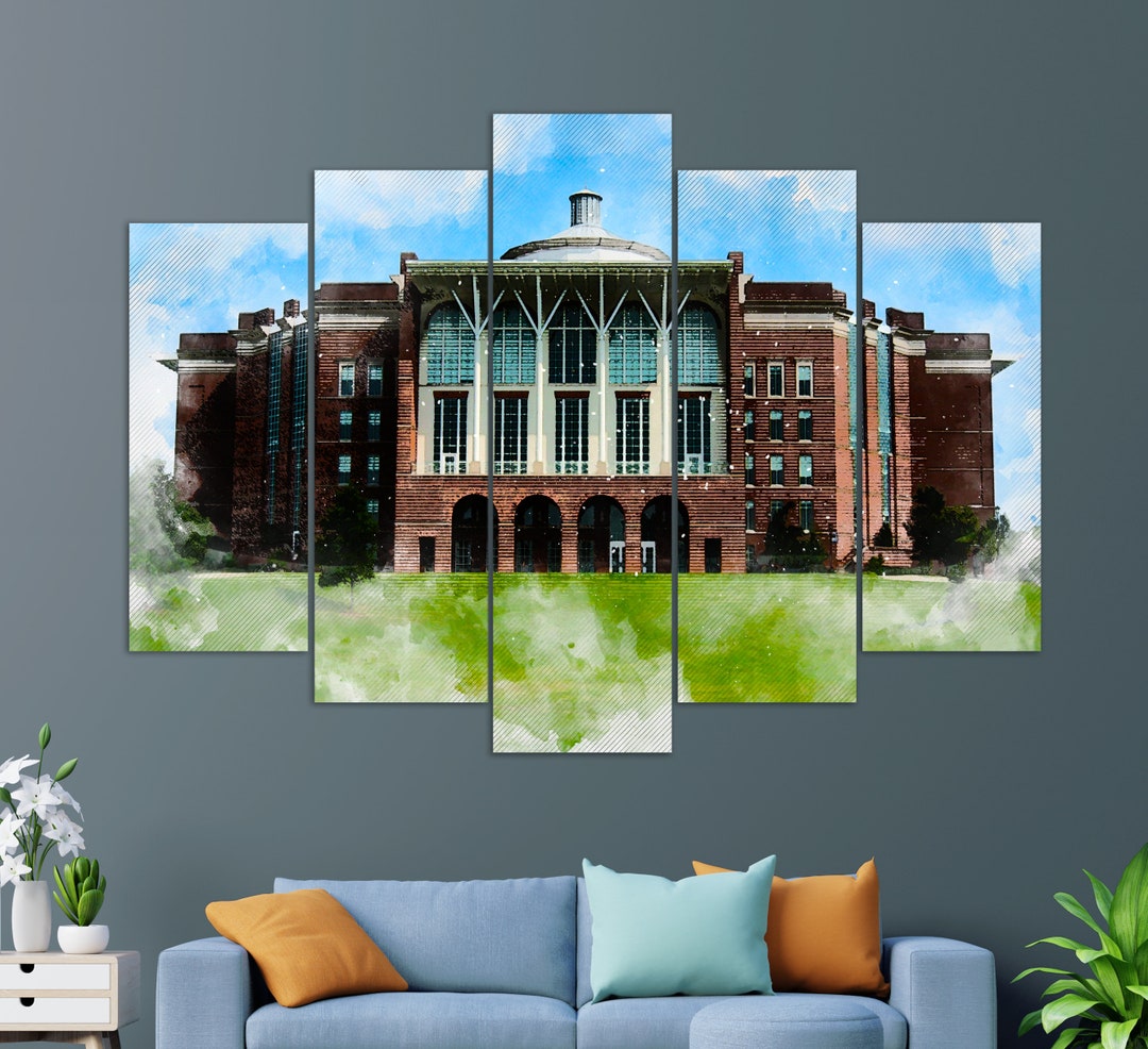 University of Kentucky Canvas Print Abstract University of - Etsy