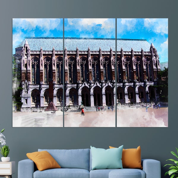 University of Washington Painting - Etsy