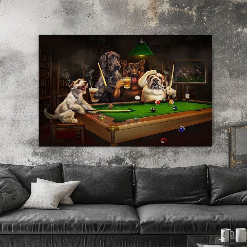Billiards Wall Art - Etsy