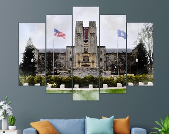 Virginia Tech Wall Art - Etsy