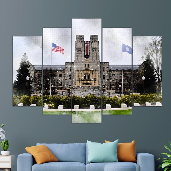 Virginia Tech Wall Art - Etsy