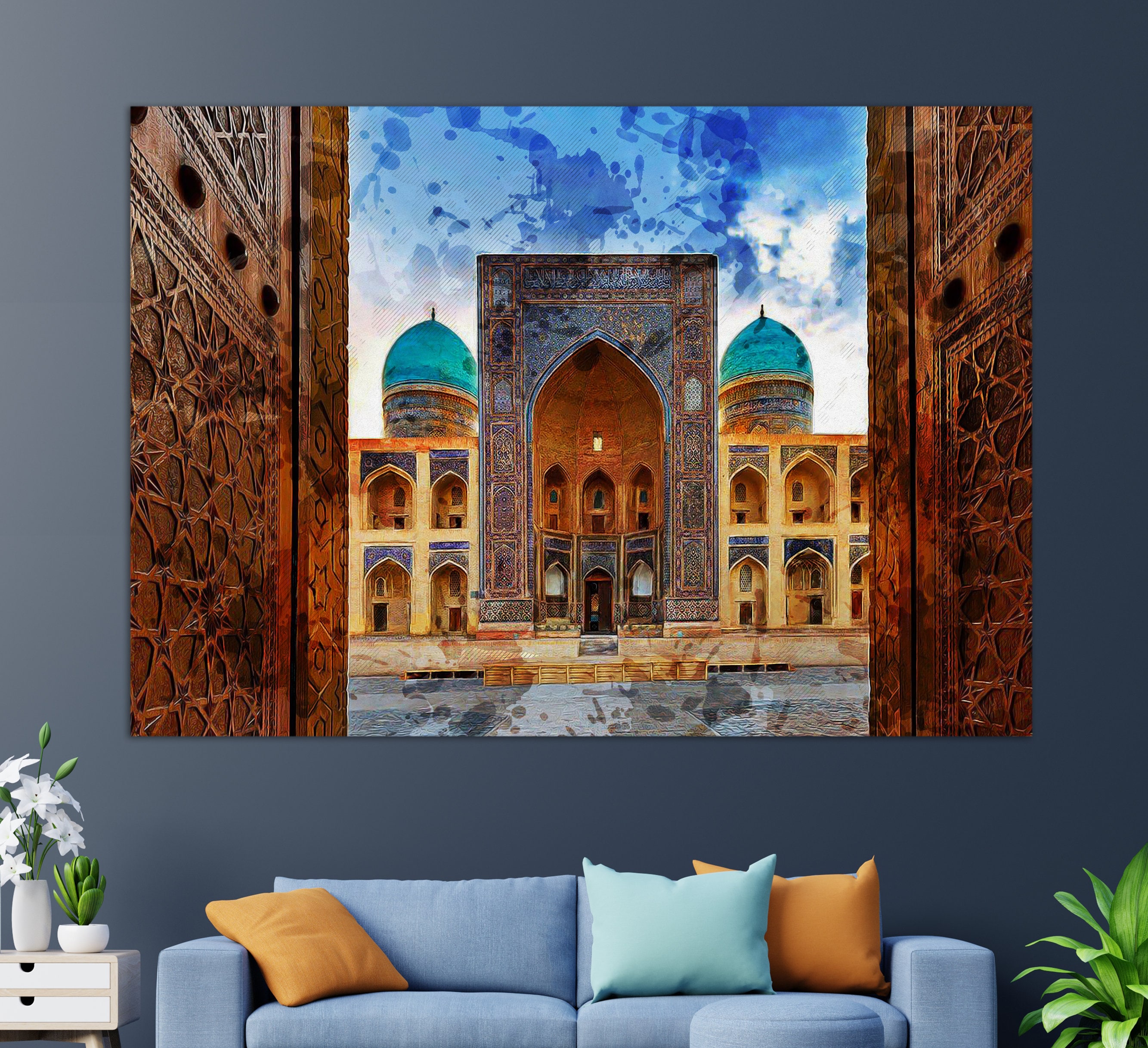 Uzbek Paintings - Etsy
