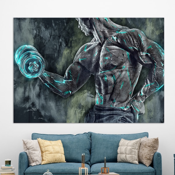 Gym Wall Art - Etsy