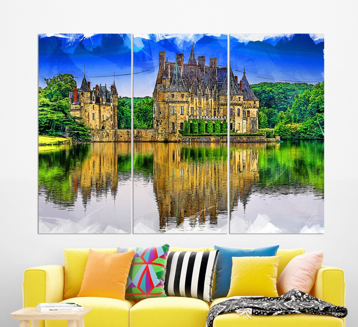 Chateau De La Bretesche Castle Missillac France Wall Art - Etsy