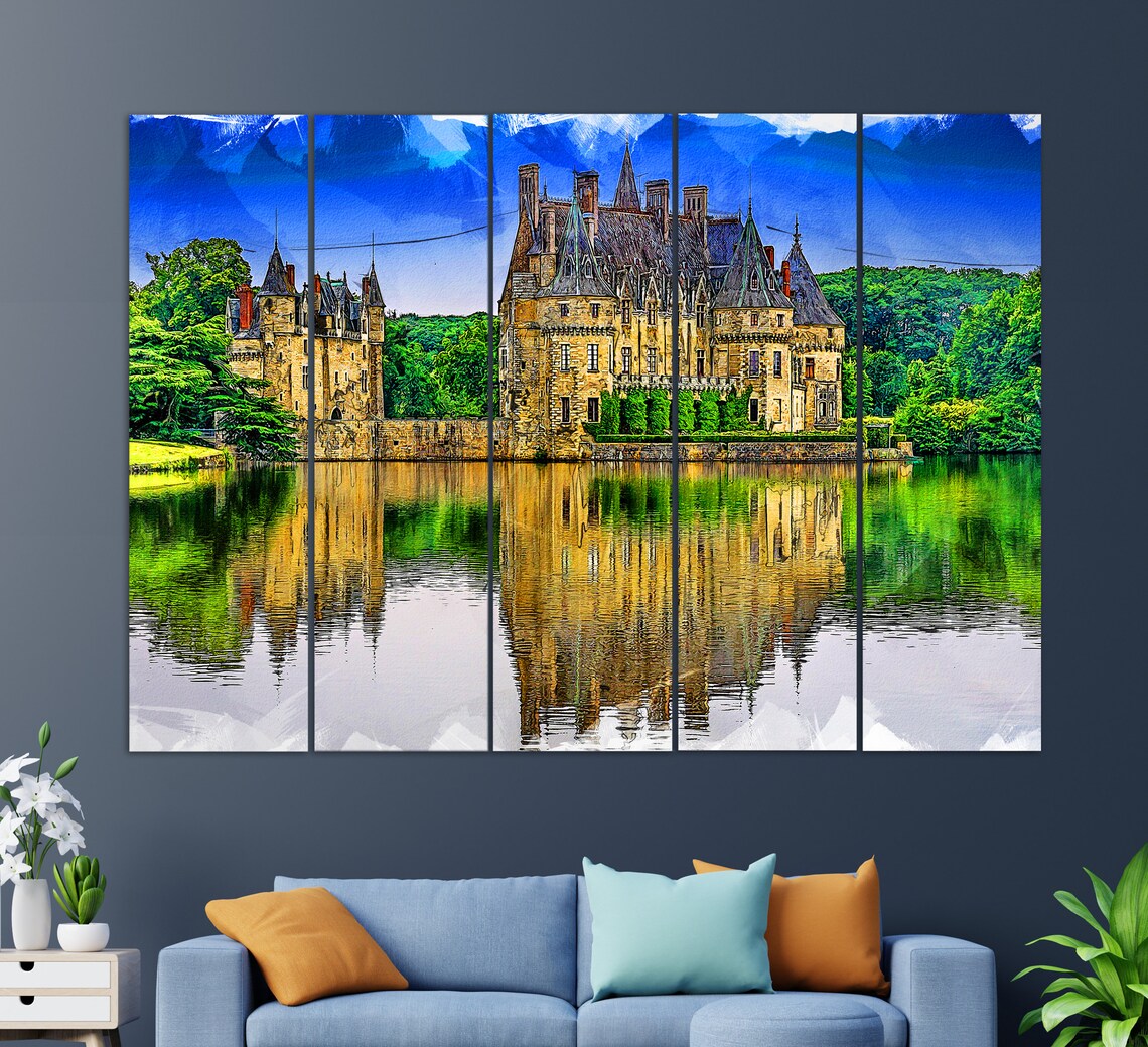 Chateau De La Bretesche Castle Missillac France Wall Art - Etsy